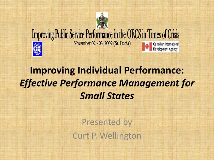 PPT - Improving Individual Performance: Effective Performance ...