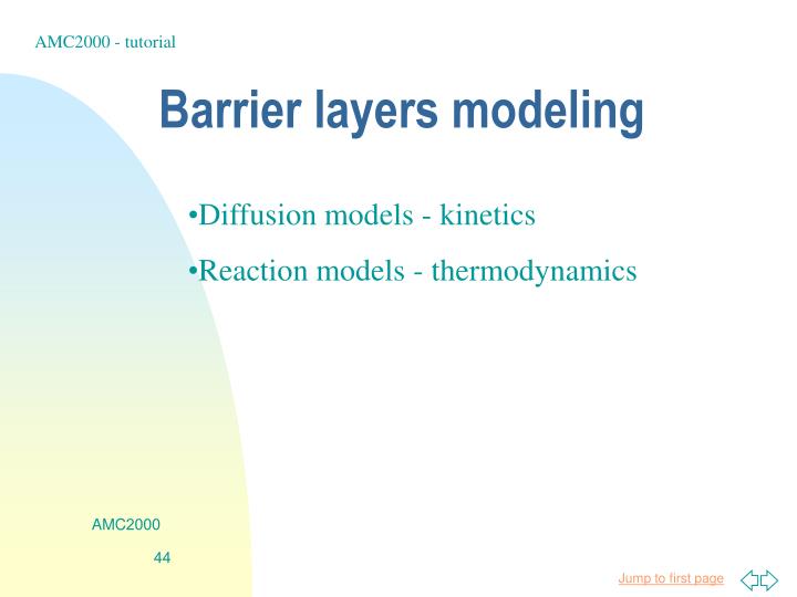 PPT - Barrier Layers Technology PowerPoint Presentation - ID:3491643
