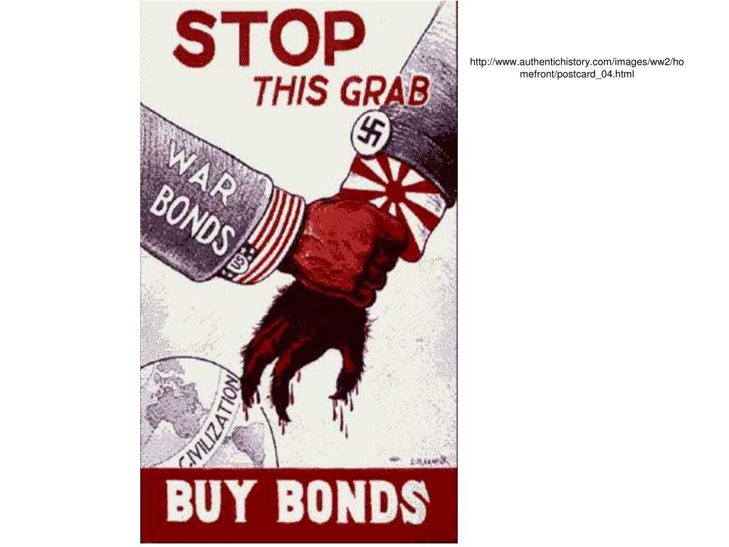 PPT - World War II on the Homefront: Women, Rationing & Propaganda ...