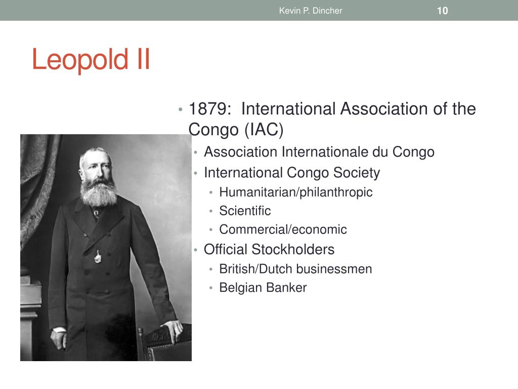 PPT - The Dark Heart of King Leopold II of Belgium PowerPoint ...