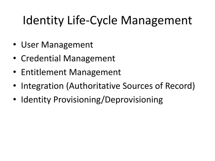 PPT - Identity & Access Management PowerPoint Presentation - ID:3493063