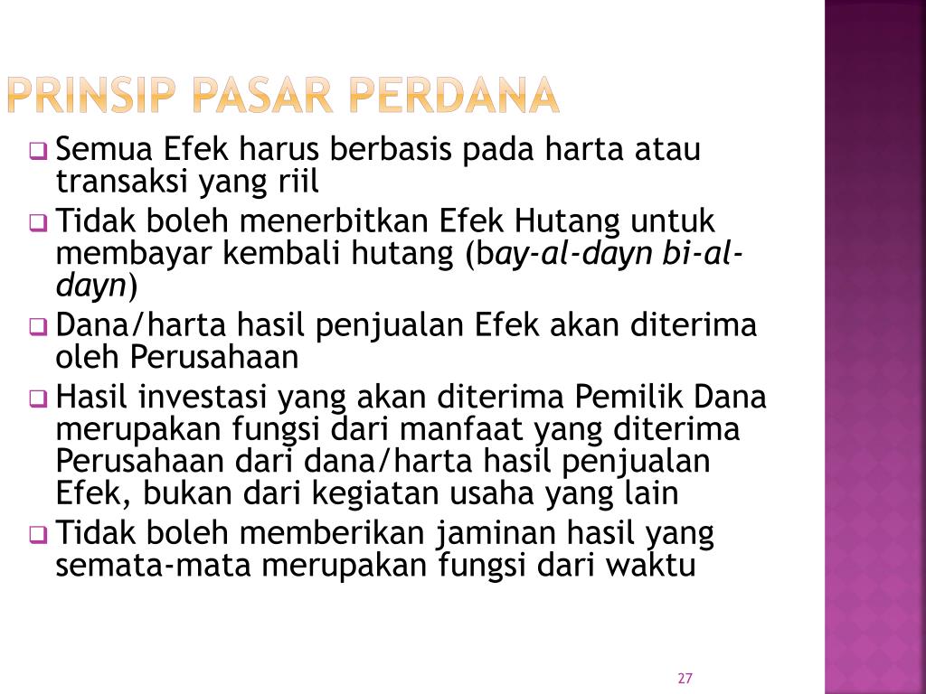 PPT - INVESTASI DI PASAR MODAL: Perspektif Syari`ah PowerPoint ...