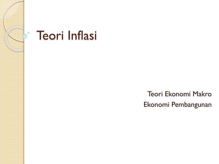 PPT - Teori Inflasi PowerPoint Presentation, free download - ID:3494520