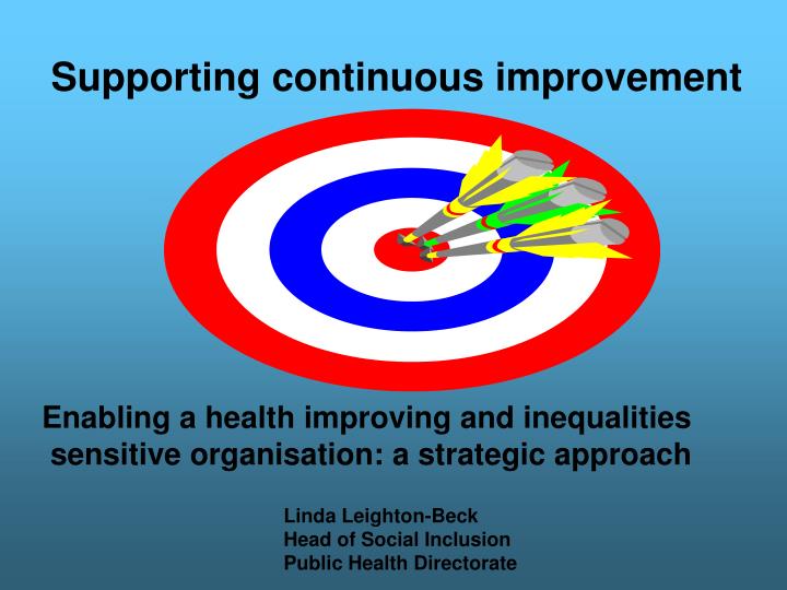 PPT - Supporting continuous improvement . PowerPoint Presentation, free ...