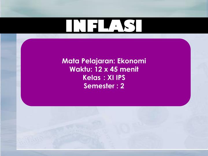 PPT - INFLASI PowerPoint Presentation, free download - ID:3494762