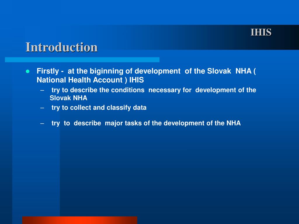 PPT - Implementation Status of NHA in Slovakia - IHIS PowerPoint ...