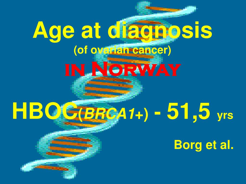 PPT - Hereditary ovarian / breast cancers (HOC /HBOC ) PowerPoint ...