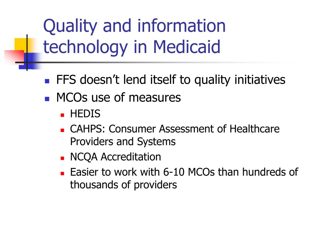 PPT - Medicaid Reform Initiatives for Quality Care Delivery PowerPoint ...