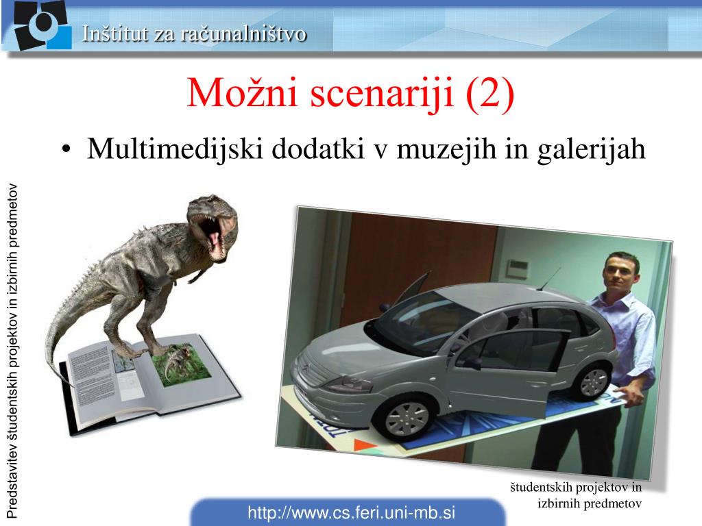 PPT - Predstavitev študentskih projektov in izbirnih predmetov ...