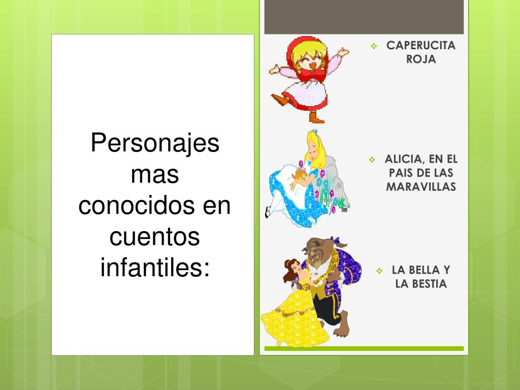 PPT - SERES Y PERSONAJES MAS CONOCIDOS EN LOS CUENTOS INFANTILES ...