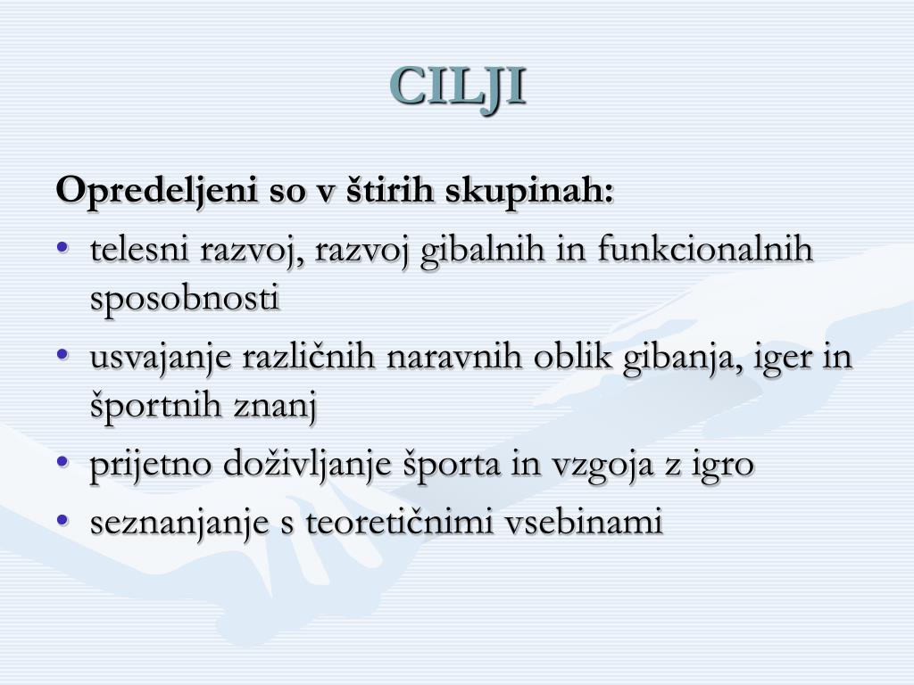 PPT - UČITELJEVA LETNA UČNA PRIPRAVA ZA ŠPORTNO VZGOJO PowerPoint ...