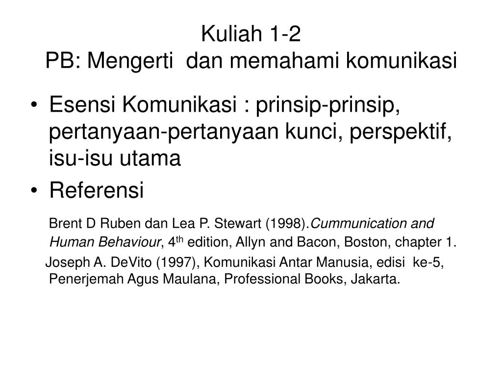 Hubungan Antar Manusia Dalam Komunikasi Ppt - Riset Hubungan Antar Manusia Dalam Komunikasi Ppt - Riset