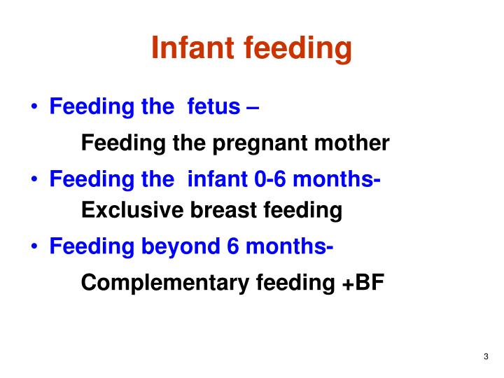PPT - Infant and Young Child Feeding PowerPoint Presentation - ID:3497637