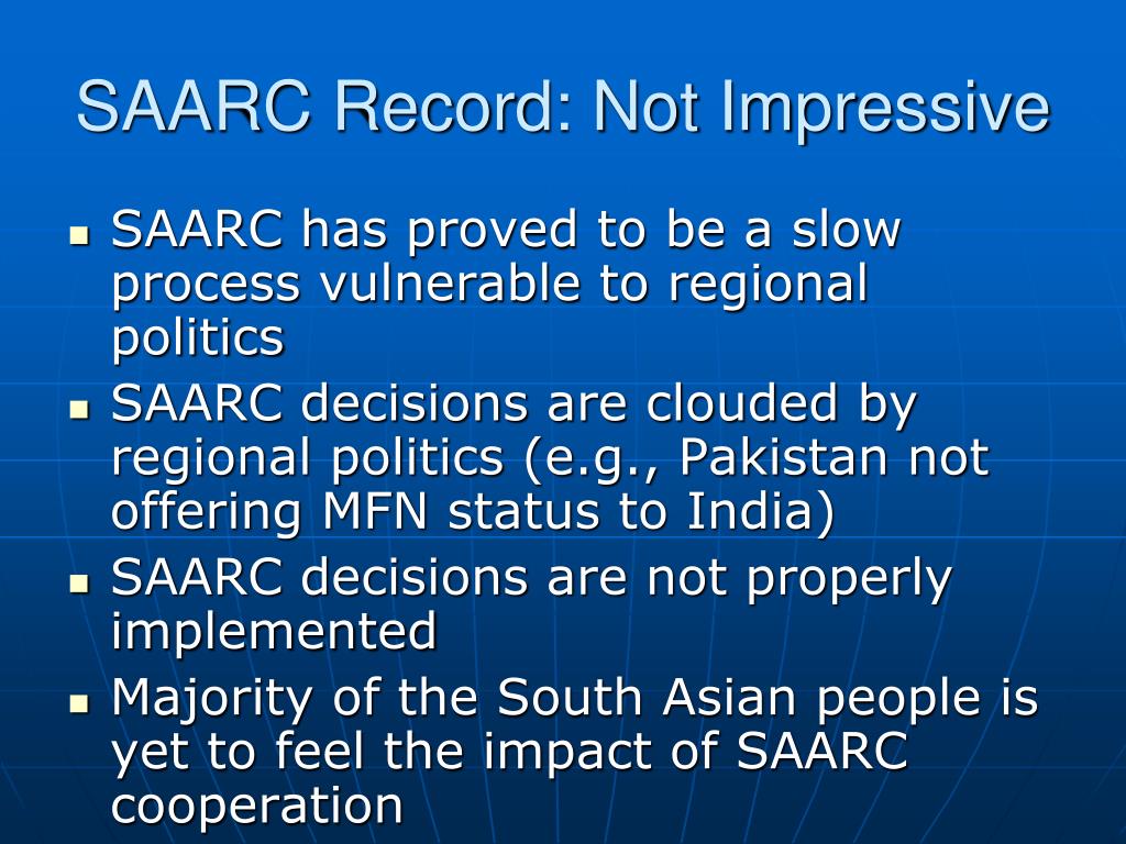 PPT - Perspective of SAARC after 25 Years PowerPoint Presentation, free ...