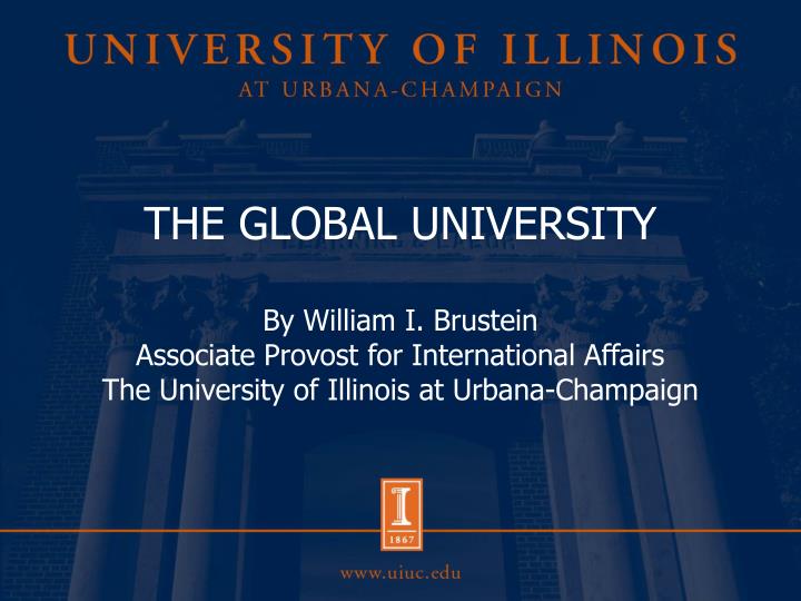 PPT - What is a Global University? PowerPoint Presentation, free ...