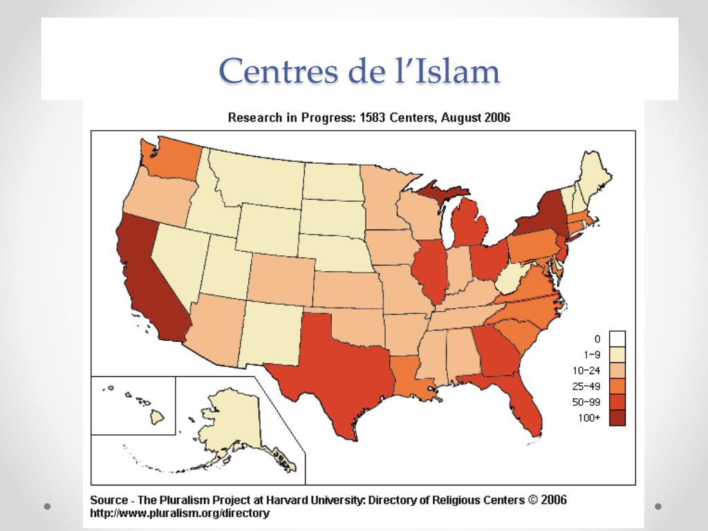 PPT - Population et Communauté Musulmanes des Etats-Unis PowerPoint ...