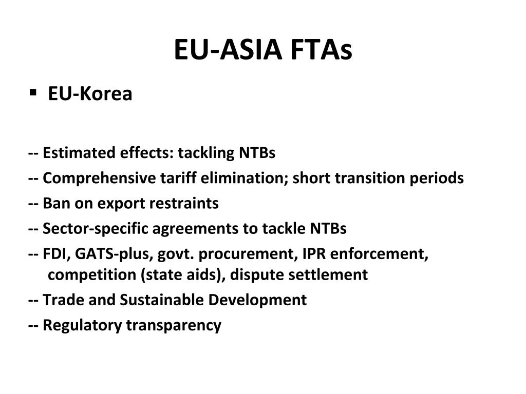 PPT - EU BILATERAL AGENDA WITH STRATEGIC TRADE PARTNERS PowerPoint ...