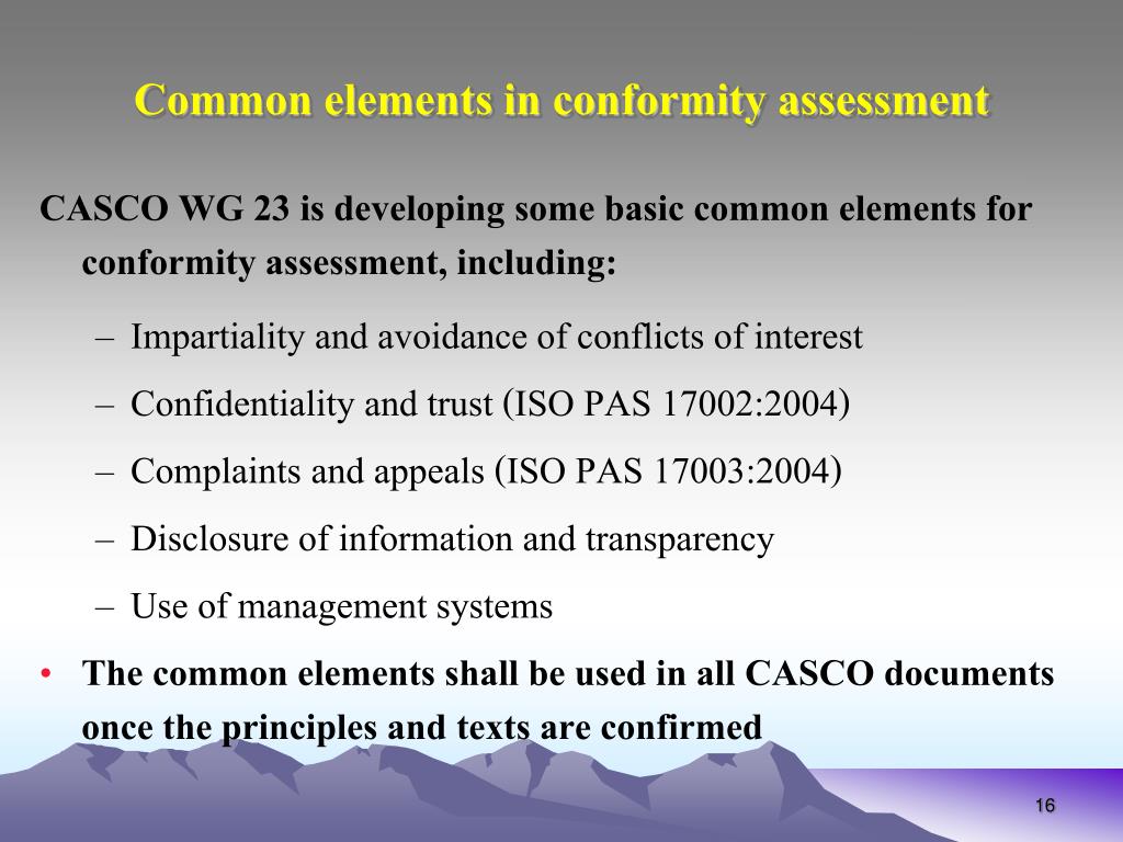 PPT - CASCO 23rd plenary meeting Geneva, Switzerland, 8-9 November 2007 ...