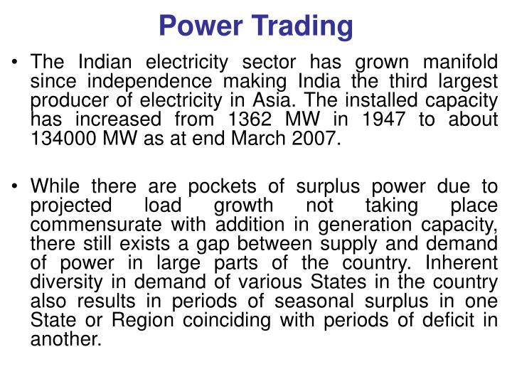 PPT - Power Trading PowerPoint Presentation, free download - ID:3499801