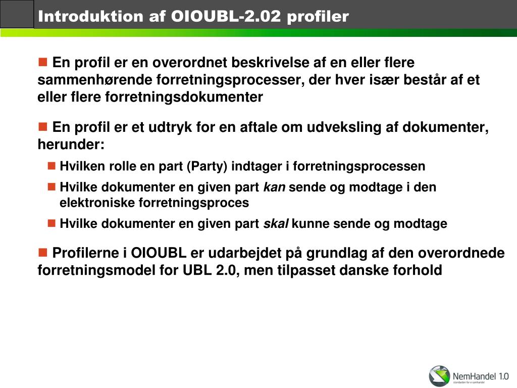 PPT - Teknisk workshop OIOUBL spor Finn Christensen fch@tradeshift 1 ...