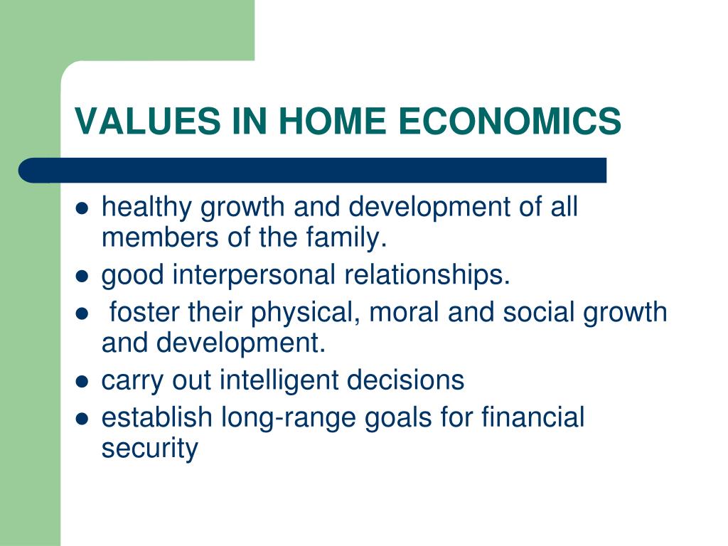 PPT - IMAGE BUILDING FOR SUSTAINABILITY IN HOME ECONOMICS PowerPoint ...