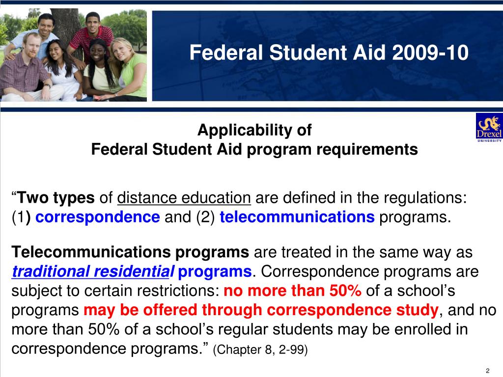 PPT - US Department of Education Federal Student Aid (FSA) PowerPoint ...