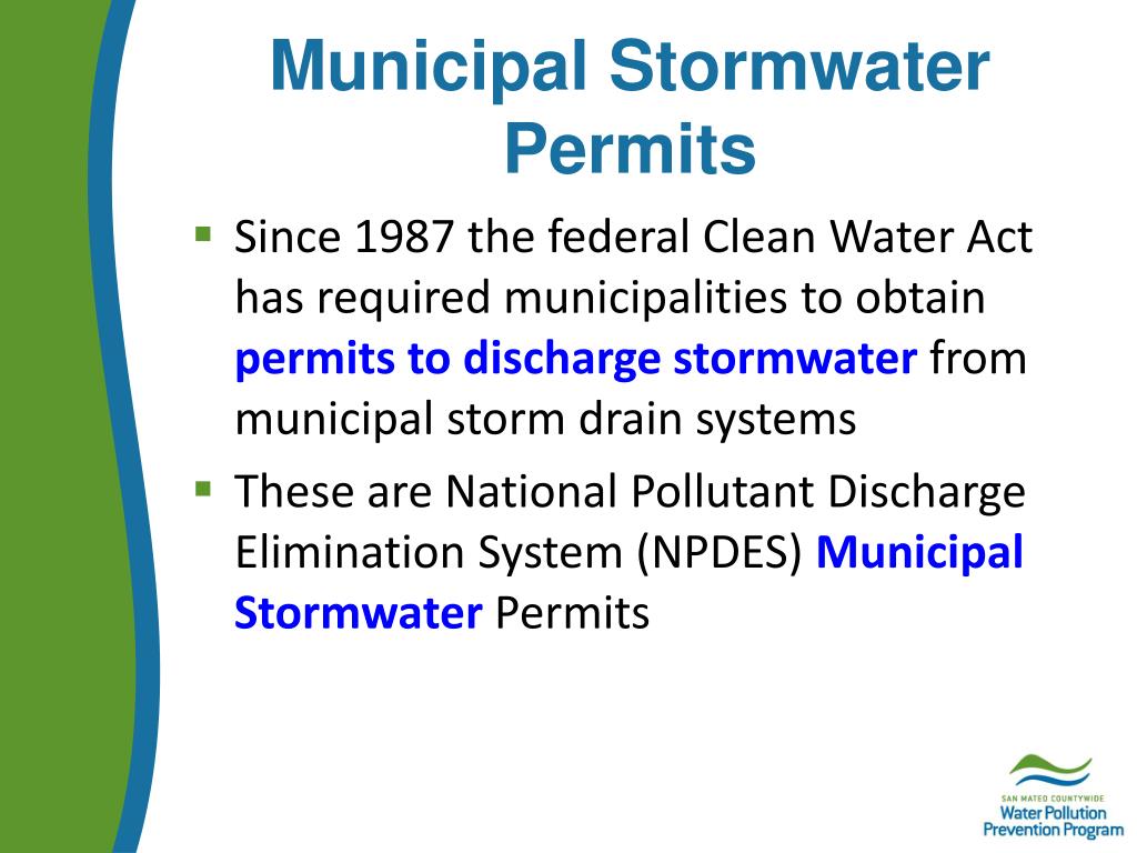 PPT - Regulatory Refresher The Municipal Regional Permit PowerPoint Presentation - ID:3500652