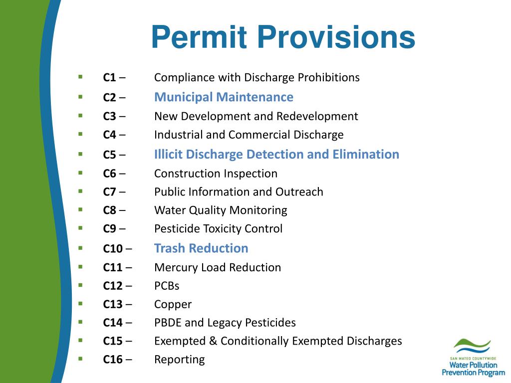 PPT - Regulatory Refresher The Municipal Regional Permit PowerPoint Presentation - ID:3500652