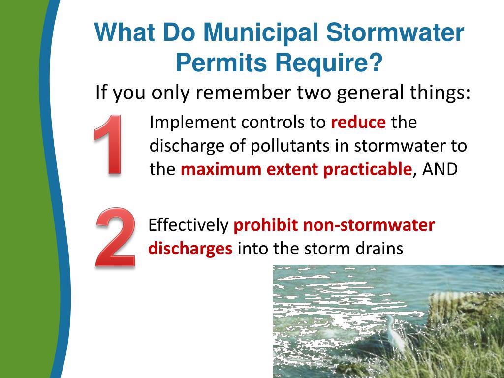 PPT - Regulatory Refresher The Municipal Regional Permit PowerPoint Presentation - ID:3500652