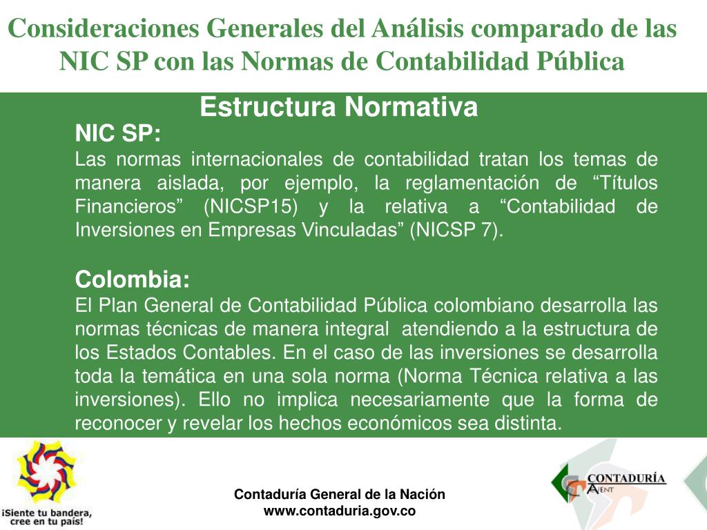 PPT - Necesidad de Estándares Internacionales de Contabilidad ...