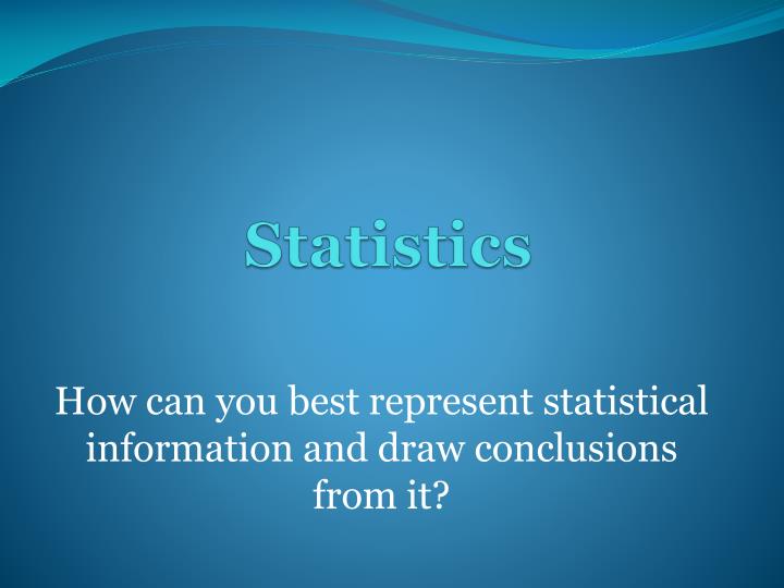 PPT - Statistics PowerPoint Presentation, free download - ID:3501658