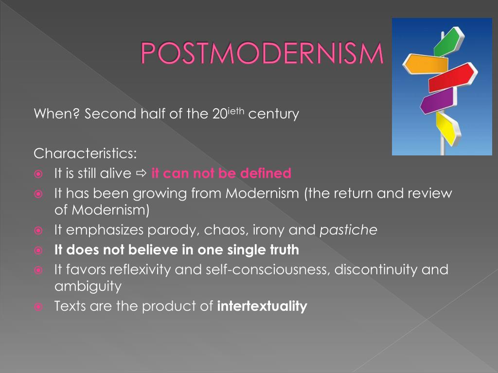 Postmodernism Definition Postmodernism Definition