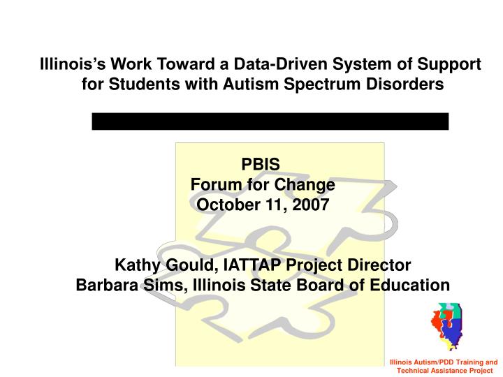 PPT - Illinois Autism/PDD Training and Technical Assistance Project ...