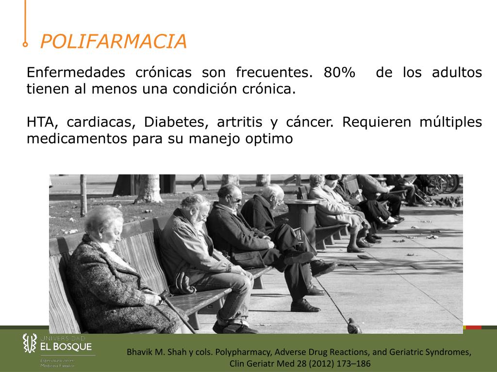 PPT - POLIFARMACIA , REACCIONES ADVERSAS Y SINDROMES GERIATRICOS ...