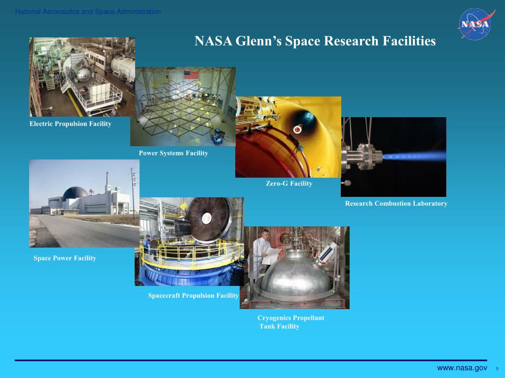 PPT - NASA GLENN RESEARCH CENTER Tomorrow Begins Here! PowerPoint ...