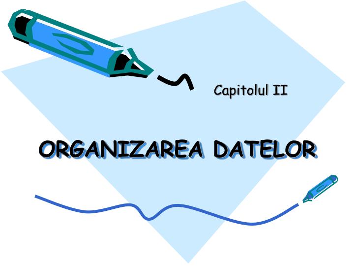 PPT - ORGANIZAREA DATELOR PowerPoint Presentation, free download - ID ...