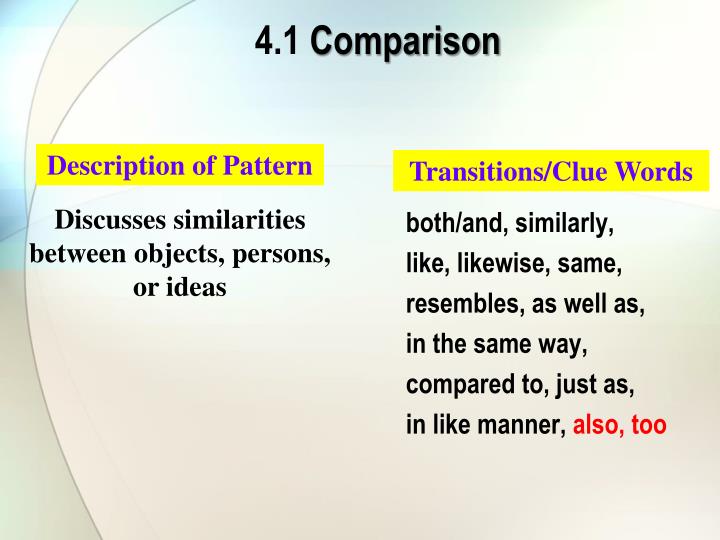 PPT - Patterns of Organization PowerPoint Presentation - ID:3502630
