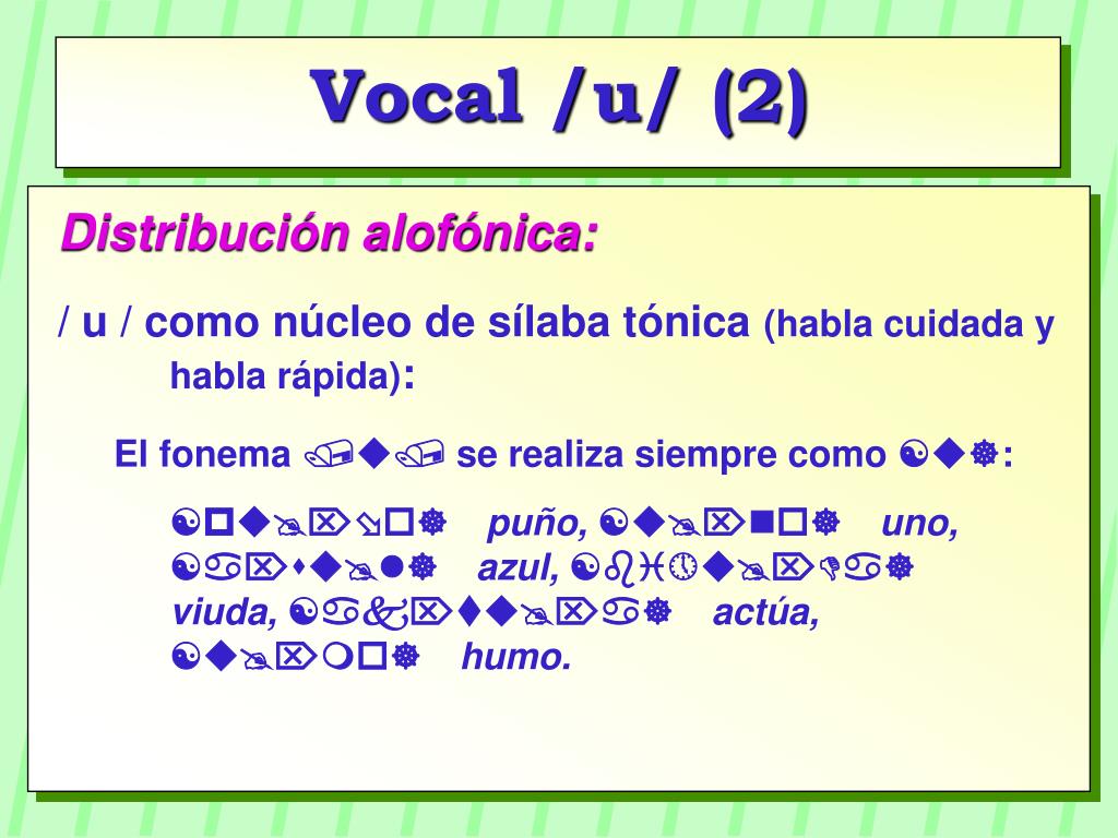 PPT - Introducción a la Fonética y Fonología Españolas Capítulo 8 ...
