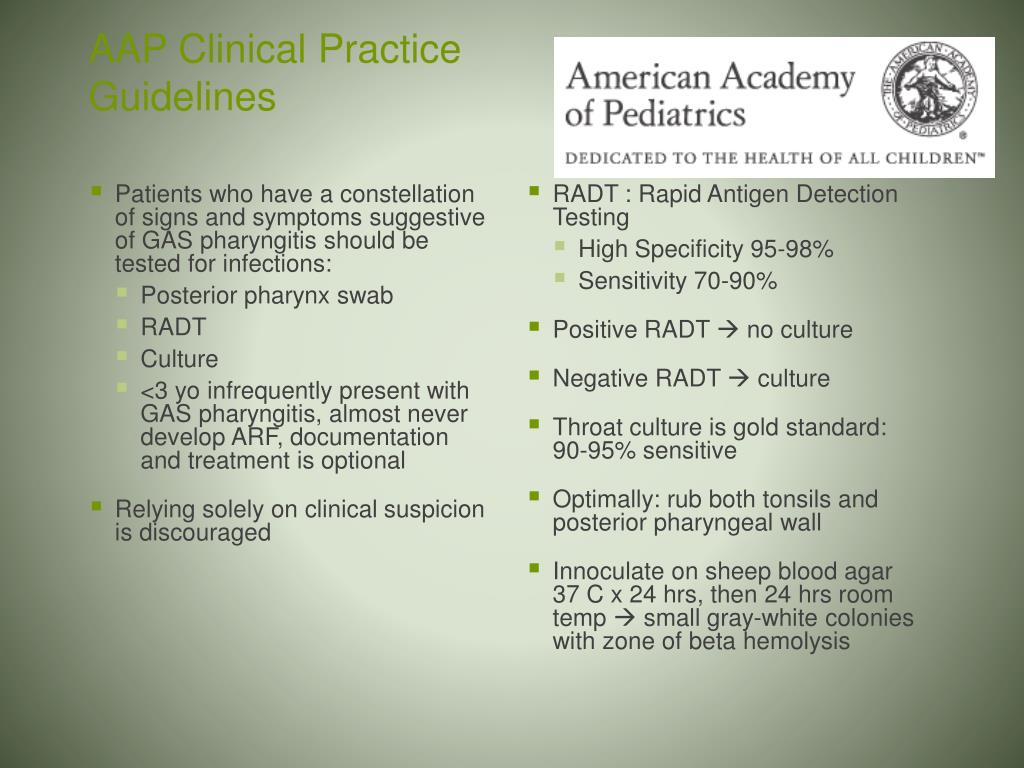 PPT - Streptoccocal Pharyngitis and Appropriate use of Antibiotics ...
