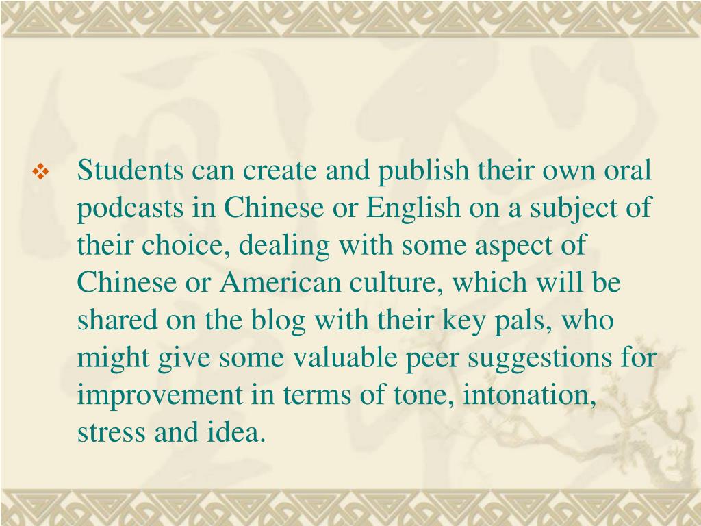 PPT - Online Intercultural Communication between Chinese and American ...