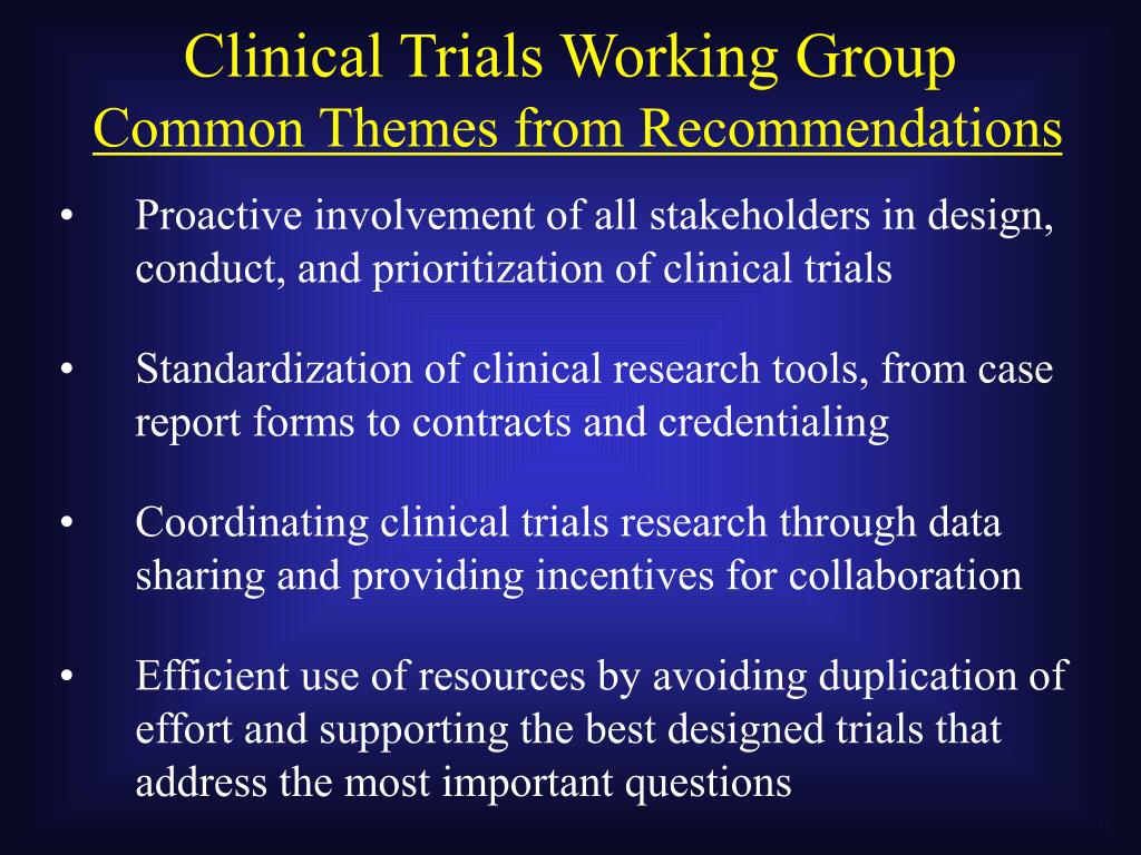 PPT - NCI Review of the Clinical Trials Process 6 th Annual National ...