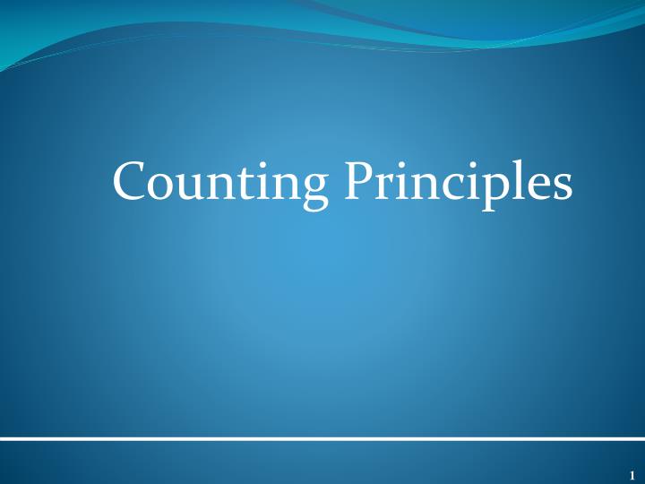 PPT - Counting Principles PowerPoint Presentation, free download - ID ... PPT - Counting Principles PowerPoint Presentation, free download - ID ...