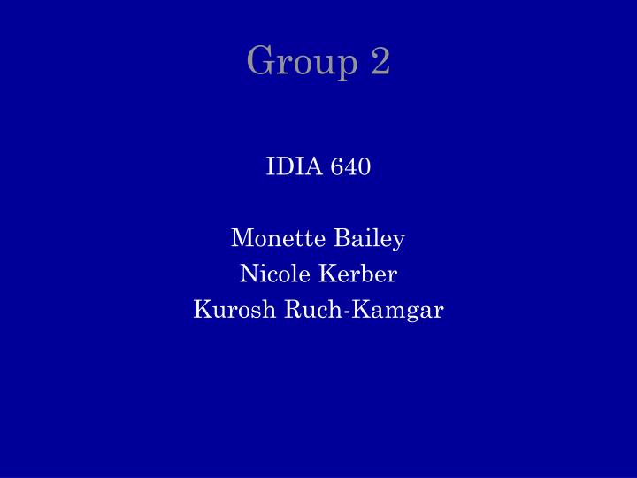 PPT - Group 2 PowerPoint Presentation, free download - ID:3504873