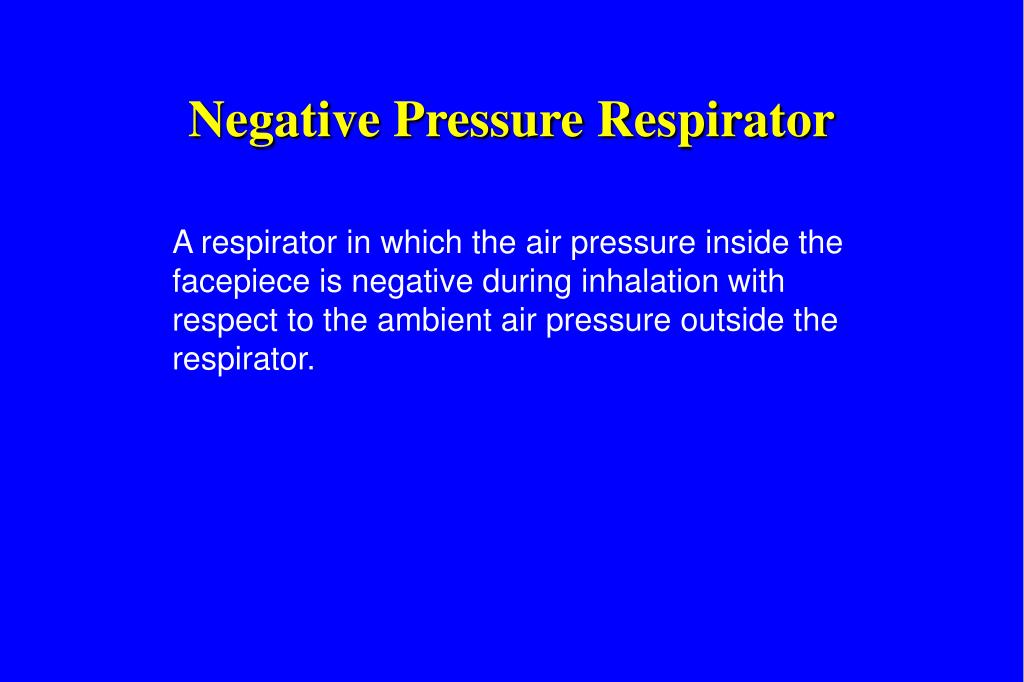 PPT - OSHA’s Respiratory Protection Standard 29 CFR 1910.134 PowerPoint ...
