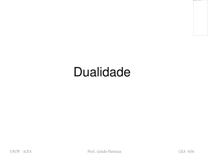 PPT - Dualidade PowerPoint Presentation, free download - ID:3505969
