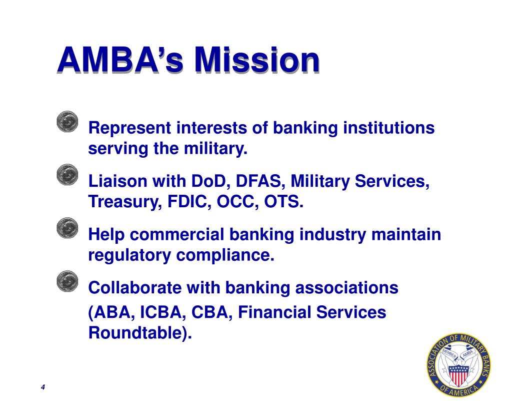 PPT - Association of Military Banks of America PowerPoint Presentation ...