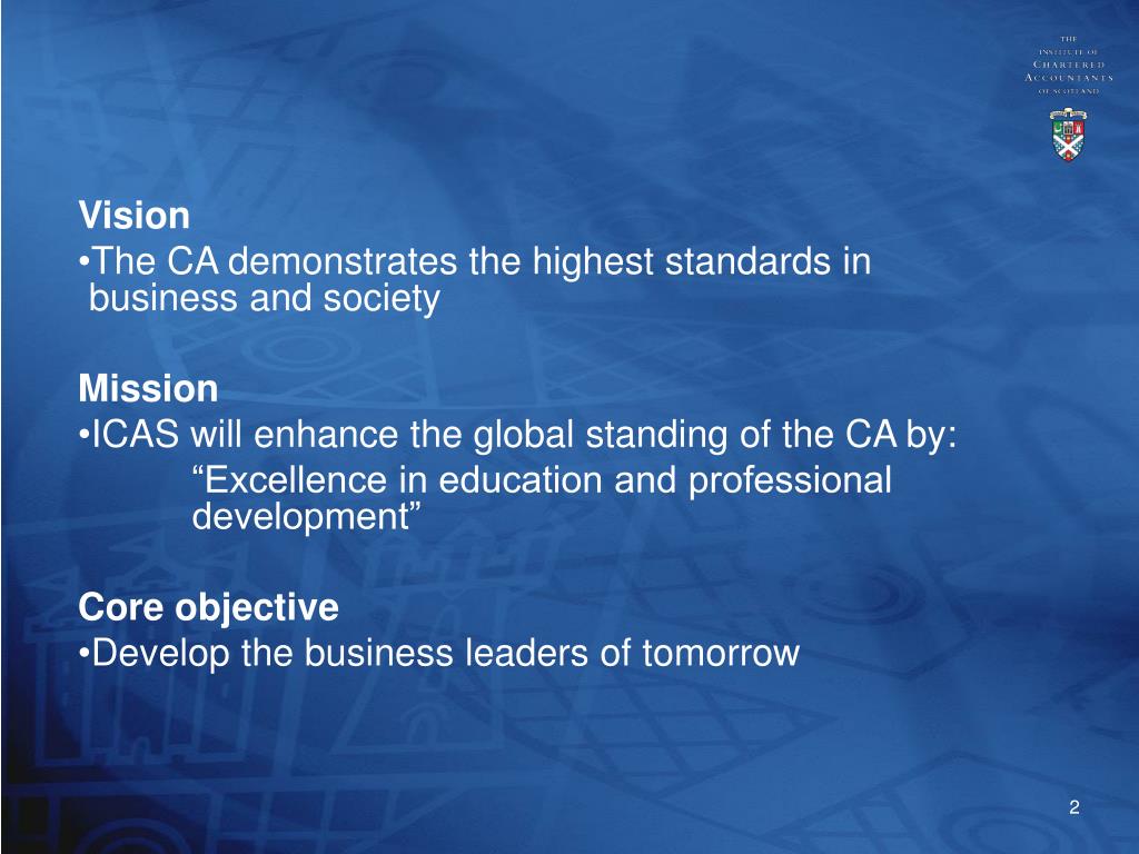 PPT - ICAS ACCOUNTING EDUCATION Anton Colella Chief Executive ...