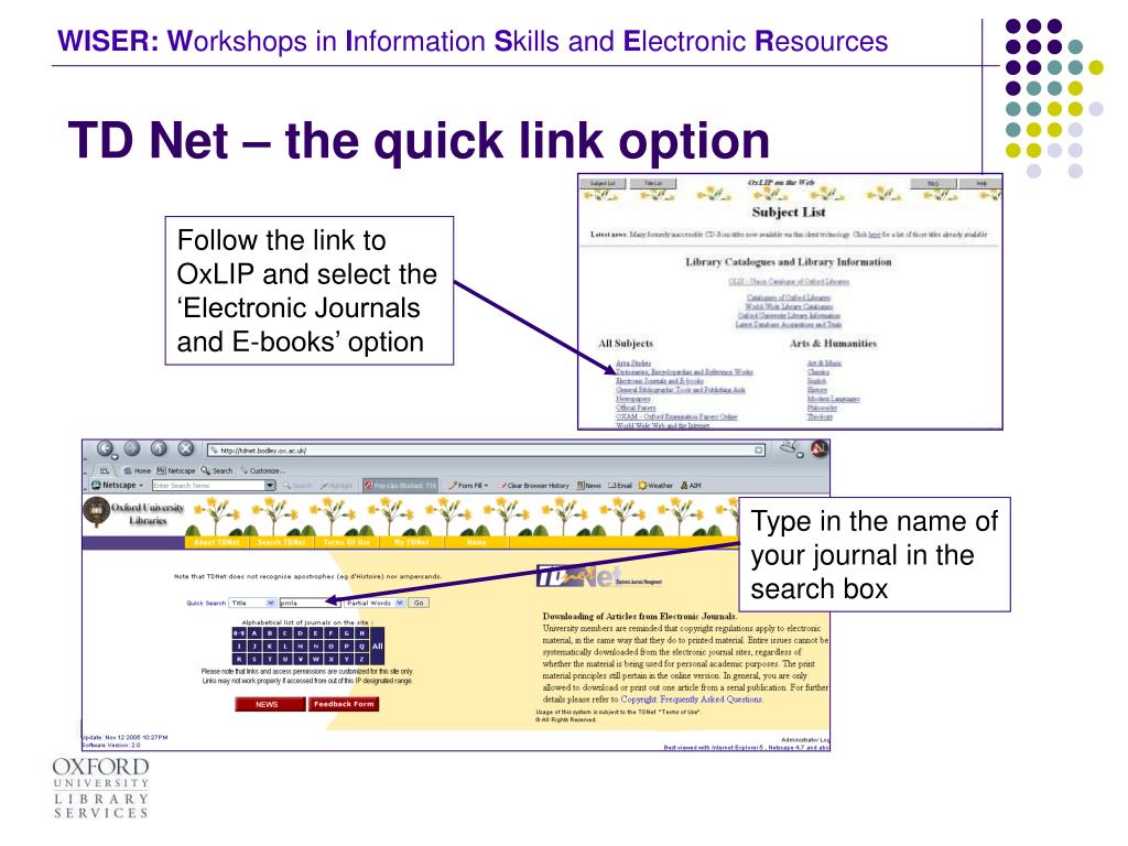 PPT - with Kerry Weller, Reader Services Librarian, English Faculty ...