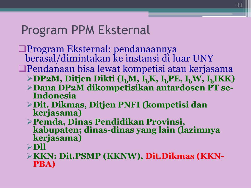 PPT - KEBIJAKAN PROGRAM PENGABDIAN KEPADA MASYARAKAT UNIVERSITAS NEGERI ...