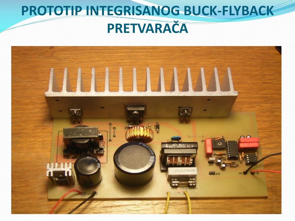 PPT - UPRAVLJANJE INTEGRISANIM BUCK-FLYBACK PRETVARAČEM PowerPoint ...